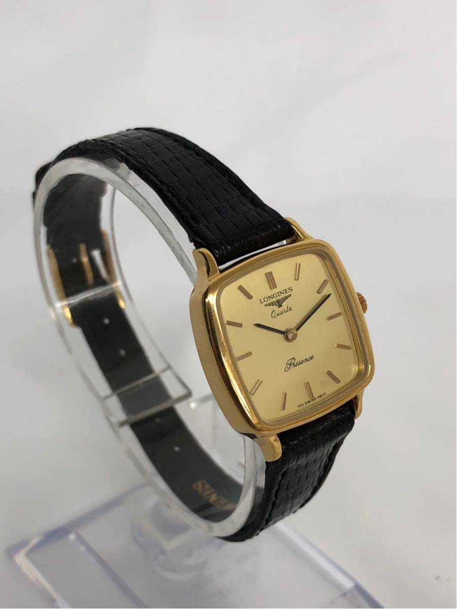 七139 LONGINES/ロンジン/PRESENCE/プレゼンス/レディース/クオーツ/L153.4/153/6802(ロンジン)｜売買されたオークション情報、yahooの商品情報を ...