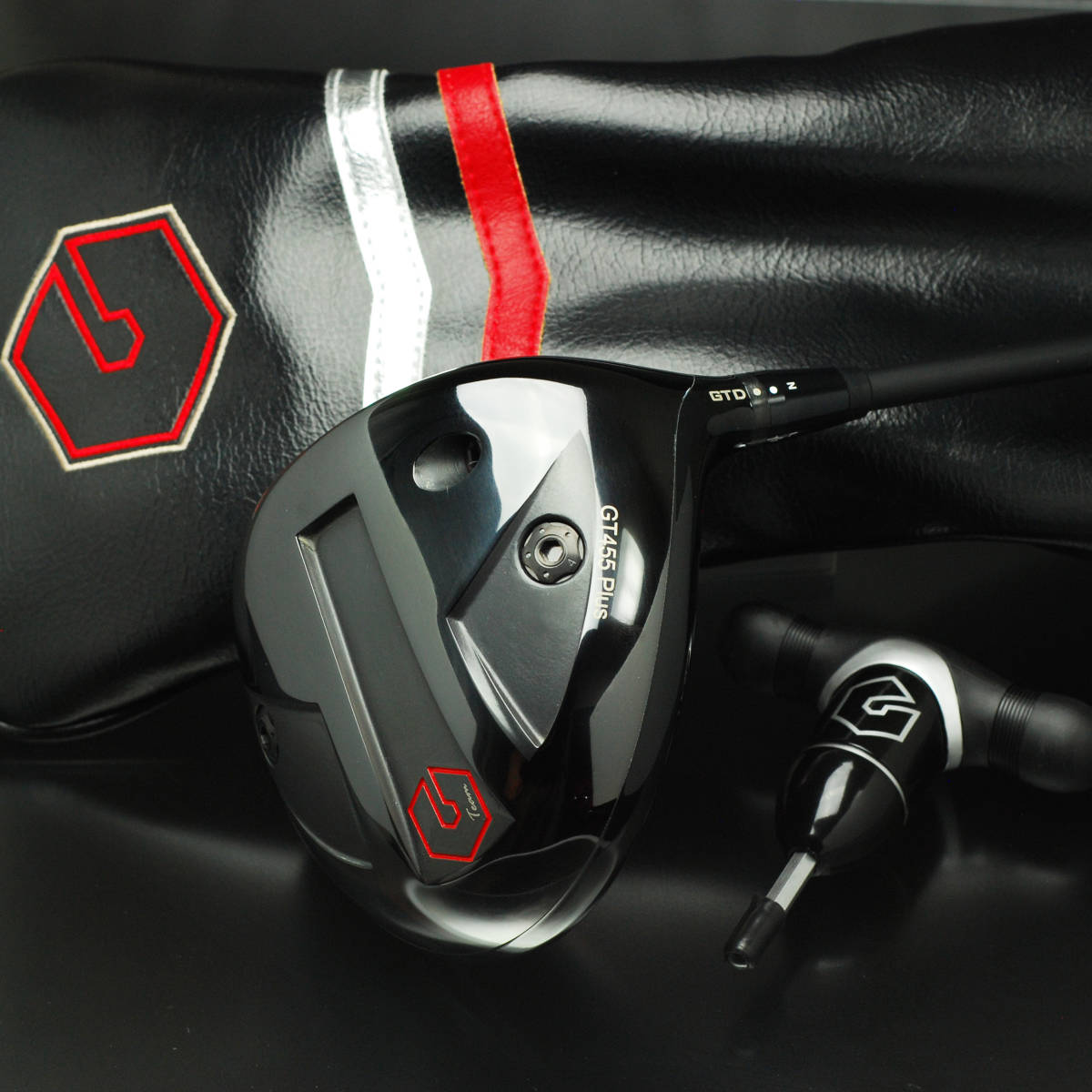 【新品/改良型シリアル】ジョージ武井 GTD455Plus ドライバー The ATTAS 5/S 装着 10.5度可変ロフト GT455 Plus プラス ジ アッタス 10｜男性右きき用