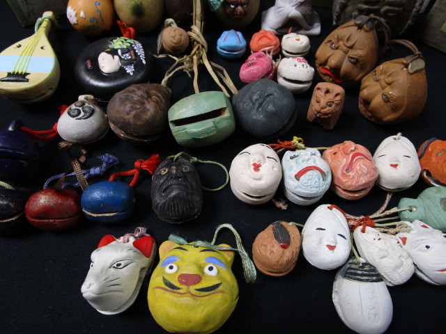 富 L6047 土鈴色々まとめて40点 お稲荷さん おかめ お福 鬼 民芸品 外国人お土産 縁起物 時代 旧家蔵出(その他)｜売買された ...