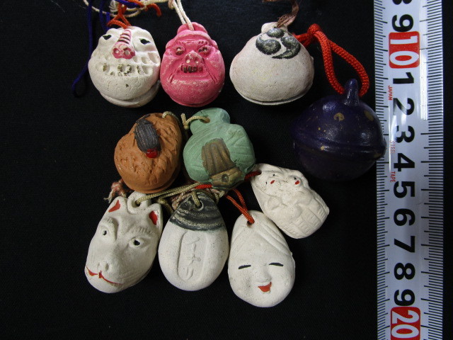 富 L6047 土鈴色々まとめて40点 お稲荷さん おかめ お福 鬼 民芸品 外国人お土産 縁起物 時代 旧家蔵出(その他)｜売買された ...