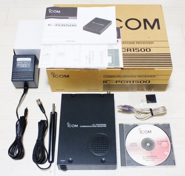 iCOM IC-PCR1500 PC操作型 広帯域受信機 0.01 3299.999MHz(受信機)｜売買されたオークション情報、yahooの ...