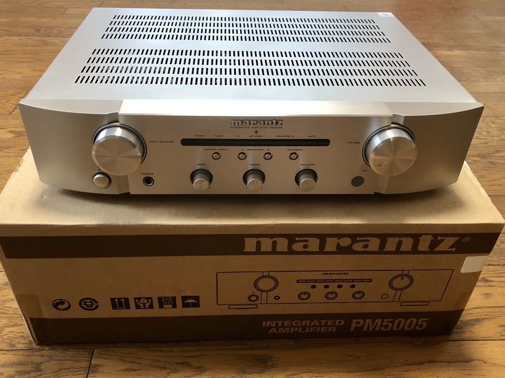 marantz プリメインアンプ シルバーゴールド PM-5005/FN 2018年製(マランツ)｜売買されたオークション情報、yahooの ...