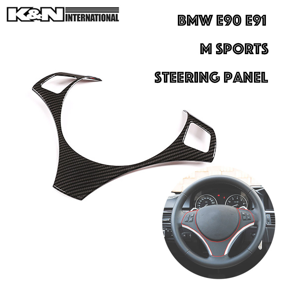 カーボン柄 BMW 3シリーズ E90 E91 E92 E93 Mスポーツ セダン ツーリング ステアリング ハンドル パネル 左右ハンドル用 USDM(BMW用)｜売買されたオークション情報 ...