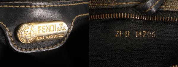 1円 ヴィンテージ フェンディ ペカン 柄 ショルダー トート ハンド バッグ レディース メンズ 通勤 FF ブランド レザー ブラウン 革 TR13(ショルダーバッグ)｜売買された ...