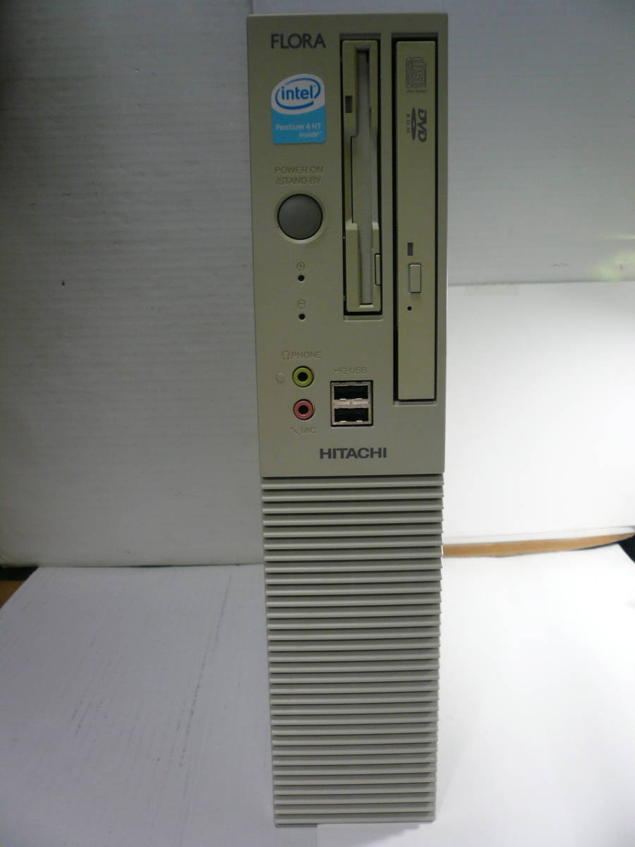 HITACHI FLORA 330Wの 品 Pentium R 4 CPU 3.20 GHz メモリー2GB(パソコン単体)｜売買された ...