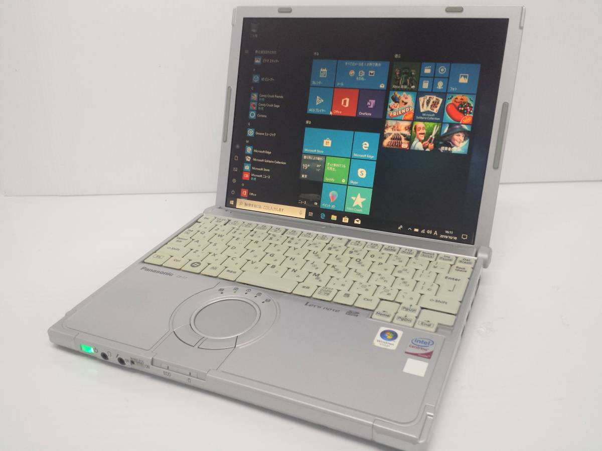 品 パナソニック Panasonic CF-T7/Core TM 2Duo U7600/メモリ2GB/HDD120GB/12.1型ワイド/無線 ...