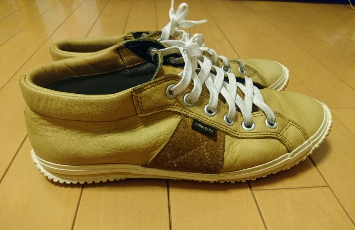 ゴアテックス 防水 SPINGLE MOVE SPM-611 Mustard スピングルムーブ スニーカー 26.5cm イエロー(26 ...