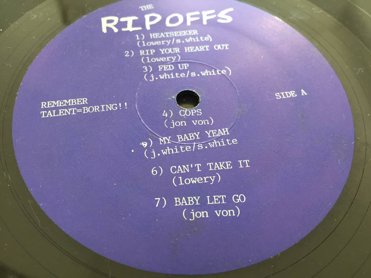 US盤/Vinyl/12''/Rip Off Records/RIP OFF #006/Blue Center Labels/1994年盤 ...
