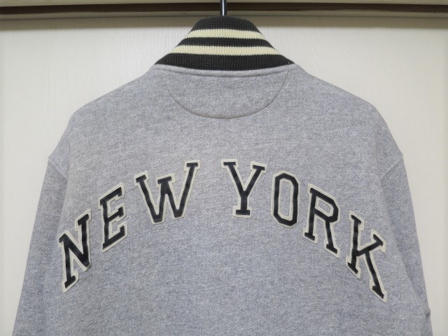 ポロ ラルフローレン スウェット スタジャン 実寸 M 霜降り TALONジップ RRL BOXING NEW YORK ボクシング ...