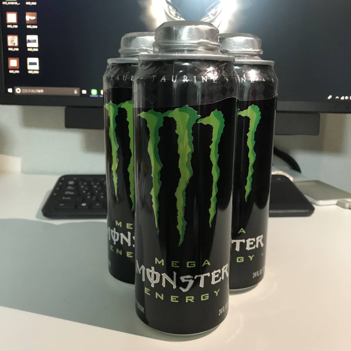 モンスター エナジー ドリンク メガ モンスター オリジナル MONSTER ENERGY MEGA 710ml 日本未発売 日本未入荷 ...
