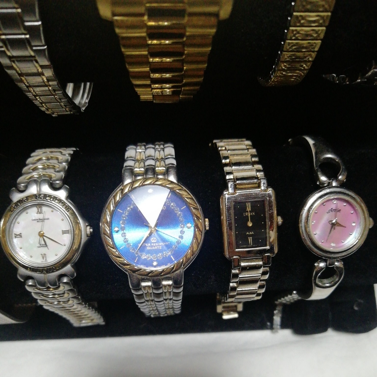 高級腕時計のみ GIVENCHY MARC JACOBS SEIKO CITIZEN agnes-b elgin pierre cardin ELLE など 30本 まとめ 大量 セット ...