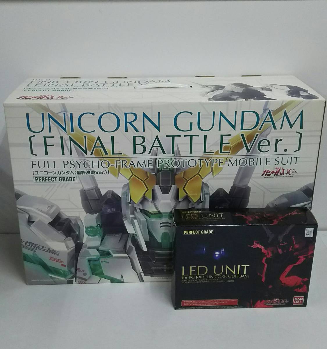 34L 未組立品 PG1/60 ユニコーンガンダム 最終決戦Ver. 機動戦士ガンダムUC ユニコーン LEDユニット付き(機動戦士ガンダムUC（ユニコーン）)｜売買されたオークション情報 ...