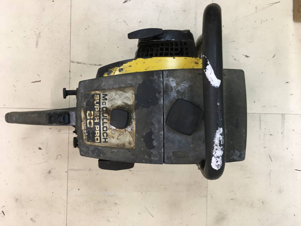 Mc CULLOCH マッカラー エンジンチェーンソー SUPER PRO 80 ジャンク(チェーンソー)｜売買されたオークション情報 ...