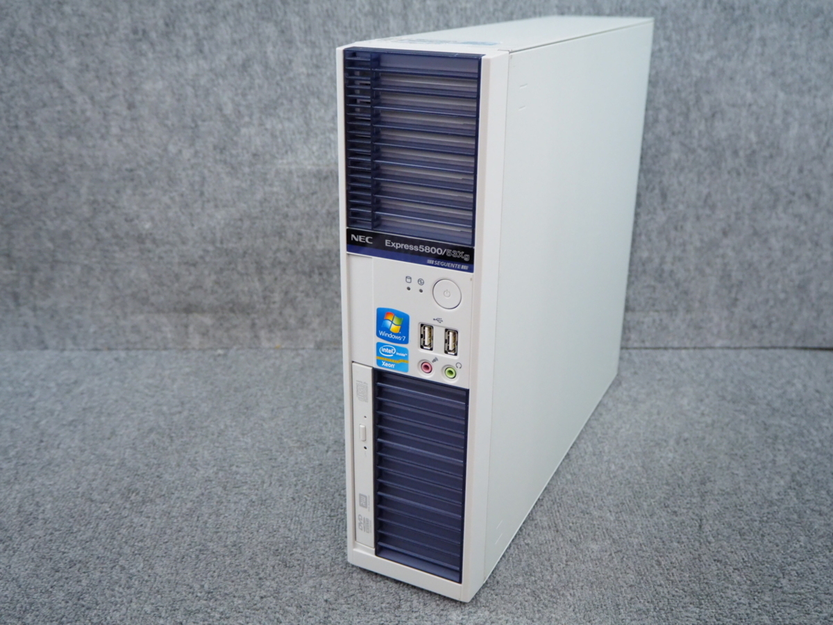 1 1000円スタート NEC Express 5800/53Xg N8000-638 QC Xeon E3-1280 3.5GHz/8GB ...