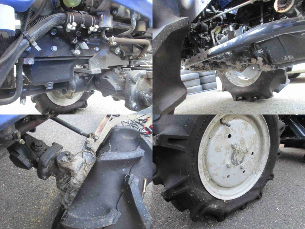 大阪HM1112 トラクター イセキ TM165 T1484 リニアシフト バックアップ 安全フレーム スーパーフルターン 11.2Hour ...