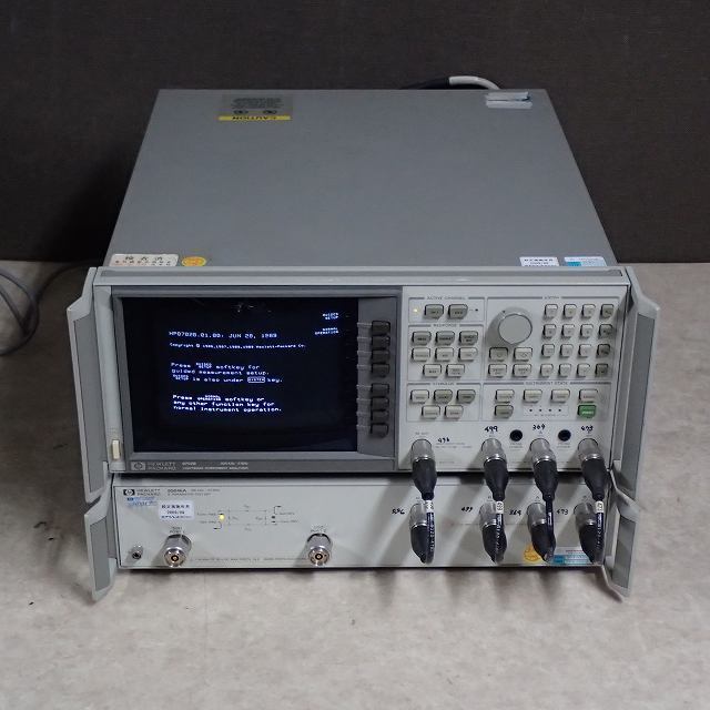 HP ライトウェーブ コンポーネント アナライザー 8702B 85046A パラメーターテストセット ジャンク 80(アマチュア無線)｜売買 ...