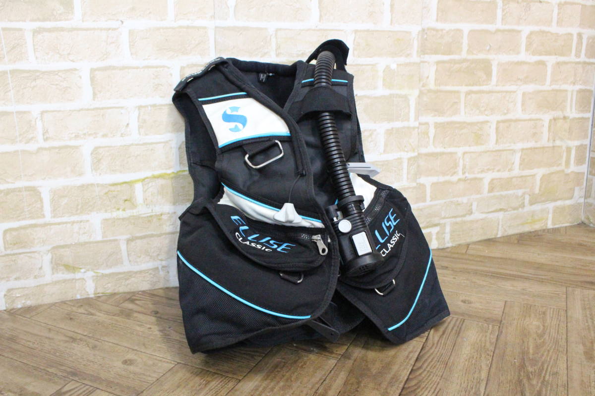 SCUBAPRO スキューバプロ CLASSIC ELLISE クラシックエリーゼ BCジャケット Sサイズ W-5519(BC)｜売買されたオークション情報、yahooの商品情報をアーカイブ ...