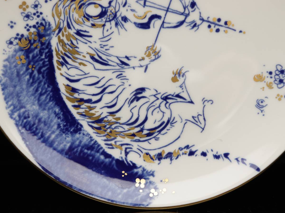 蔵 マイセン Meissen 干支プレート 1998 虎 とら 寅 トラ年 金彩入 共箱 本物保証 Y088(マイセン)｜売買された ...