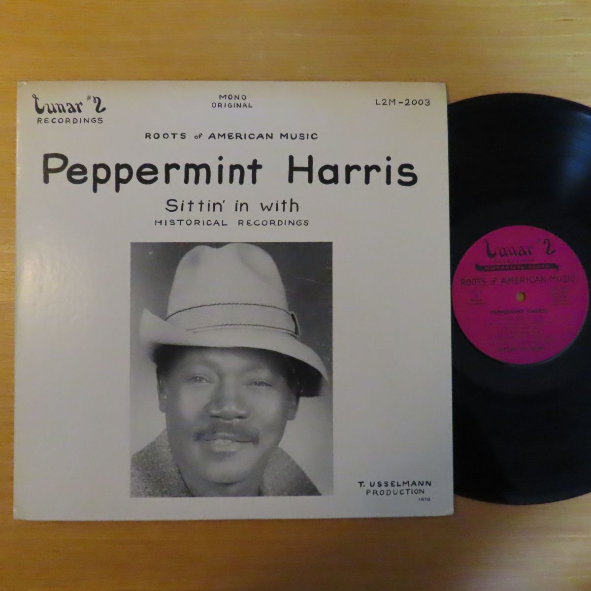 35012131; US盤/LP Peppermint Harris / Roots Of American Music - Sittin ...