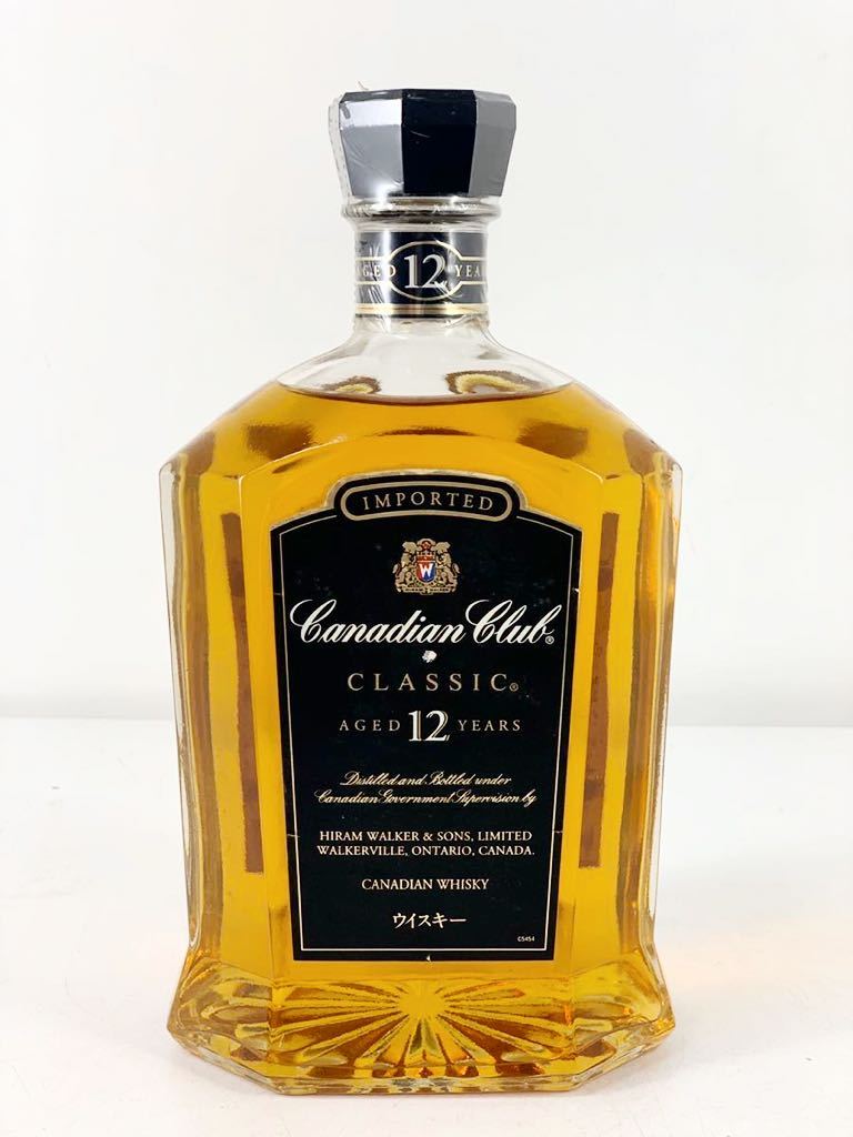 未開栓 古酒 カナディアンクラブ クラシック 12年 750ml(カナディアン)｜売買されたオークション情報、yahooの商品情報をアーカイブ公開 - オークファン（aucfan.com）
