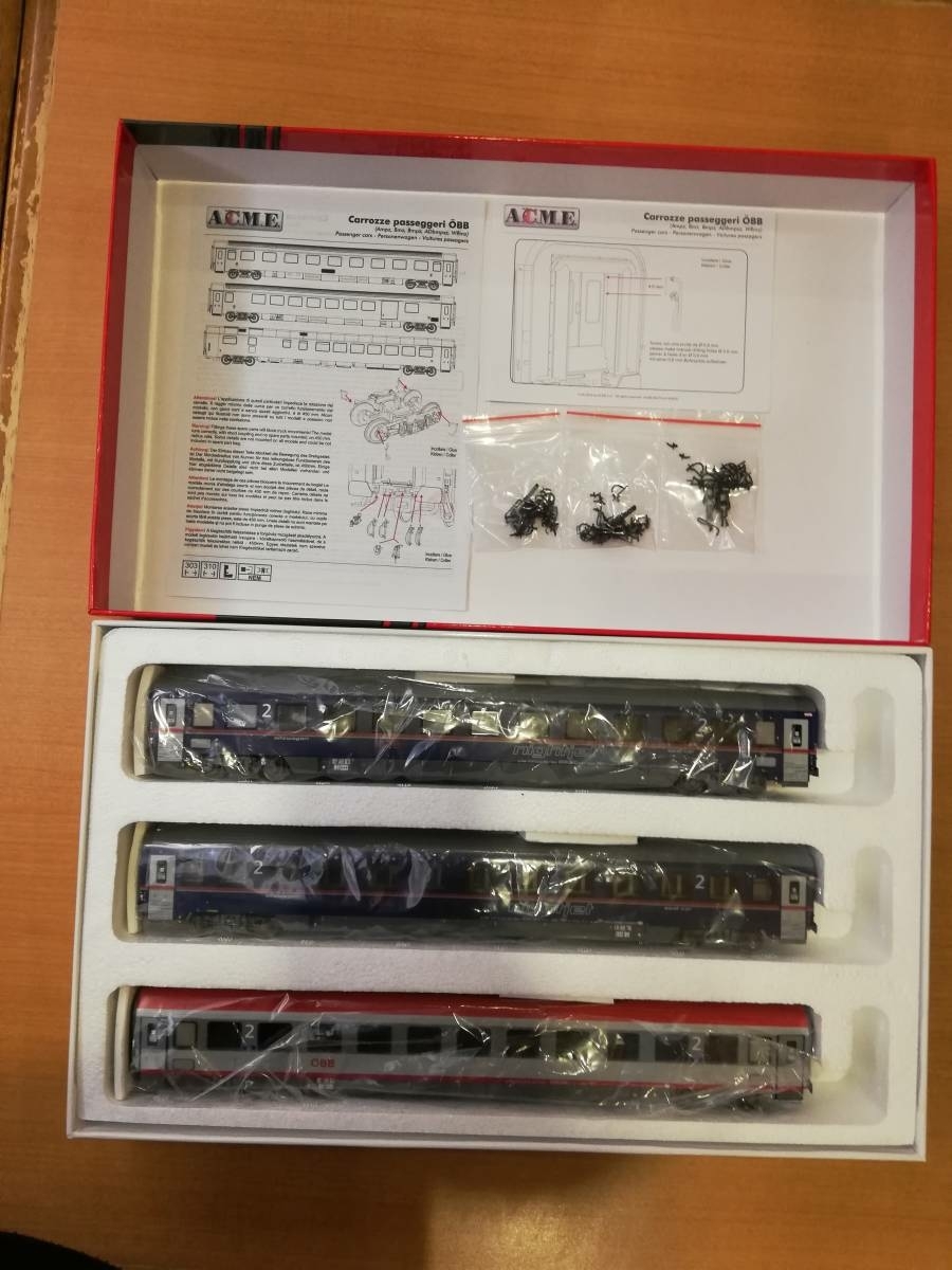 ACME 55187 OBB Nightjet Bmz ナイトジェット 座席車 3両セット(外国車輌)｜売買されたオークション情報、yahoo ...