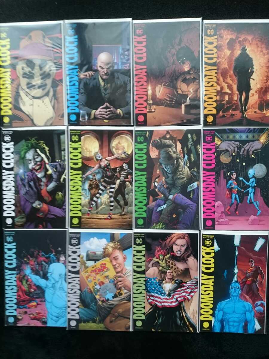 Doomsday Clock 第1-12全巻12冊セット DC アメコミ Justice League Watchmen スーパーマン ...
