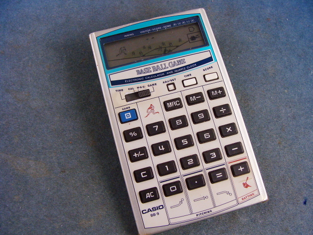 野球ゲーム 時計 計算 OK CASIO ゲーム電卓 BASE BALL GAME BB-9T (ゲームウォッチ)｜売買されたオークション情報、yahooの商品情報をアーカイブ公開 ...