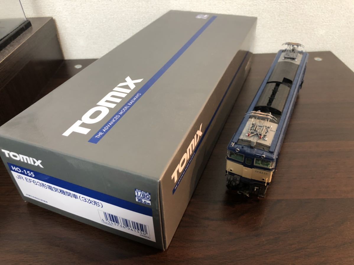 TOMIX HO-155 JR EF63形電気機関車 3次型 EF63 25(機関車)｜売買されたオークション情報、yahooの商品情報を ...