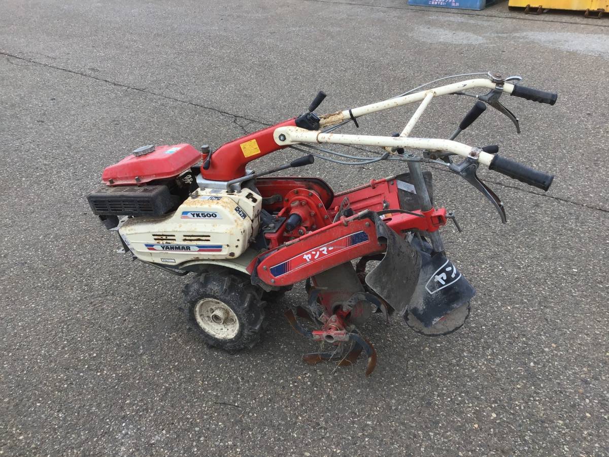 ヤンマー YK500 管理機 耕運機 耕うん機 GE40-K 要整備/現状渡しW0273(車体)｜売買されたオークション情報、yahooの商品 ...