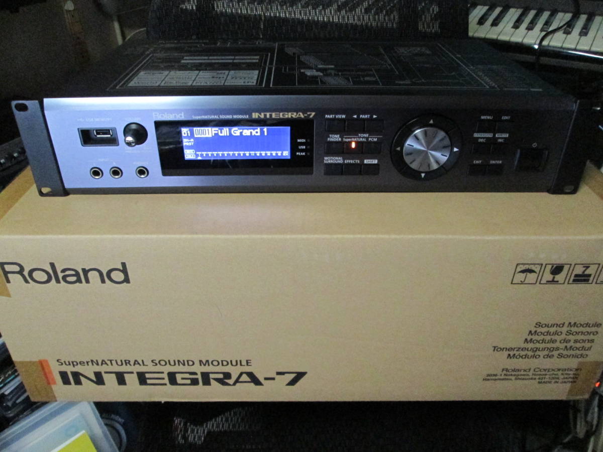 Roland INTEGRA-7(音源モジュール)｜売買されたオークション情報、yahooの商品情報をアーカイブ公開 - オークファン ...