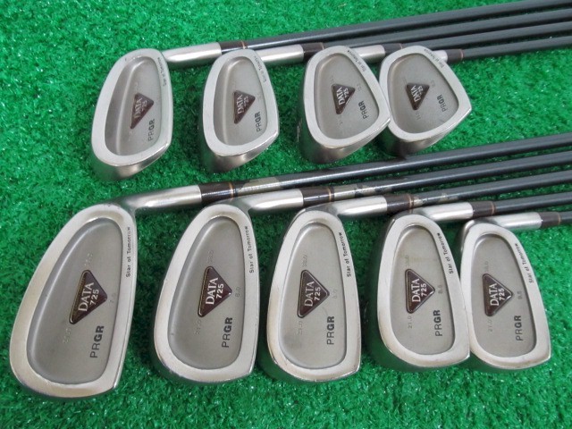 カ933 プロギア PRGR DATA 725 4I 9I P.A.S 計9本 DATA 070 FLEX-M-40 SR(プロギア)｜売買されたオークション情報、yahooの商品情報を ...