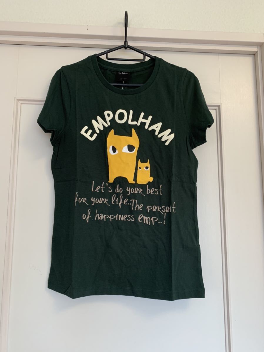 EMPOLHAM グリーン半袖Tシャツ M(イラスト、キャラクター)｜売買されたオークション情報、yahooの商品情報をアーカイブ公開 ...