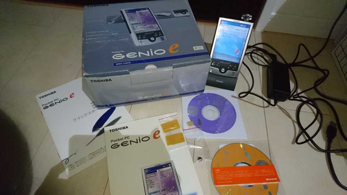 大阪から発送 東芝 PDA TOSHIBA PoketPC GENIO e550GX CET0320A Pocket PC ジャンク(Windows CE)｜売買されたオークション情報 ...