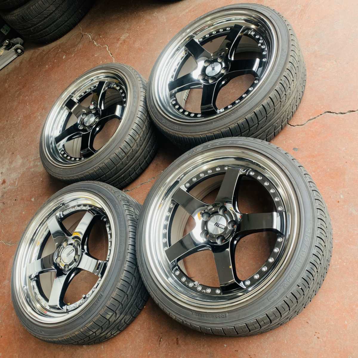 SSR Professor SP4 18インチ 8J +49 PCD100 5H 215/40R18 ECOS 9分山 プロフェッサー 86 ...