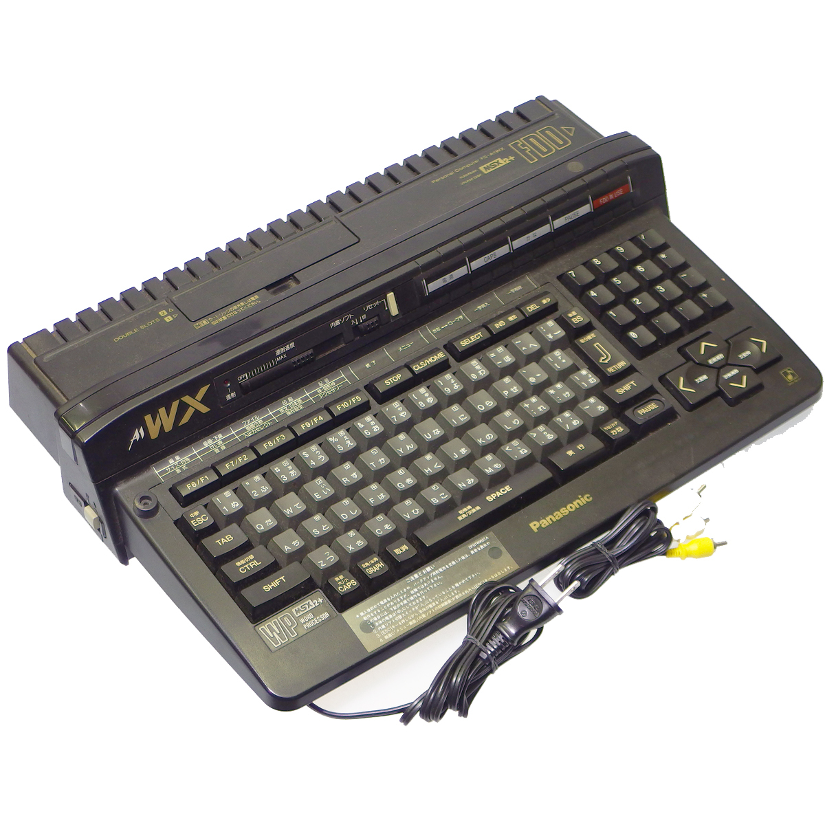 難有 Panasonic MSX2+ FS-A1WX 本体 パナソニック ジャンク扱い 修理ベースにどうぞ(MSX)｜売買されたオークション ...