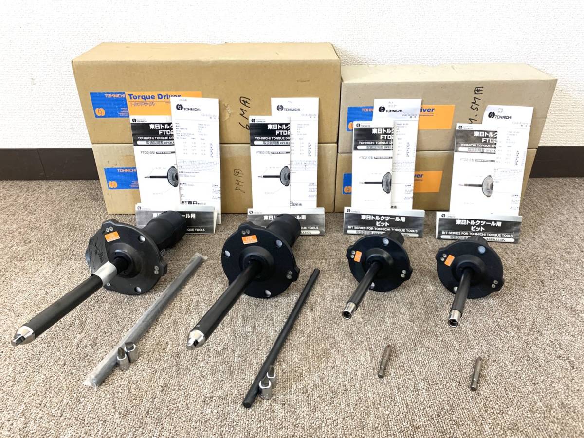 ほぼ TOHNICHI 東日 FTD100CN2-5 FTD8N2-5 FTD400CN2-5 FTD16N2-5 トルクドライバー 工具 4 ...