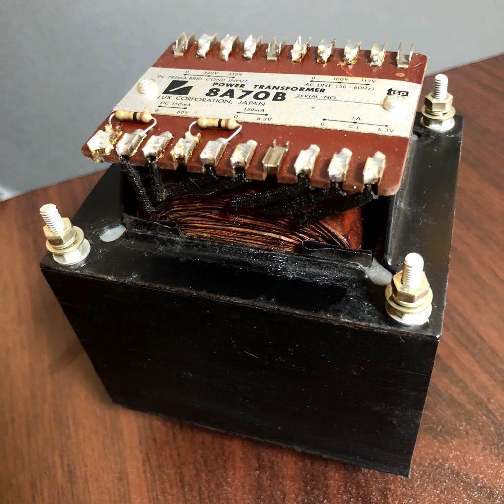 LUX ラックス POWER TRANSFORMER 電源トランス 8A70B 品 ジャンク(パーツ、部品)｜売買されたオークション情報 ...