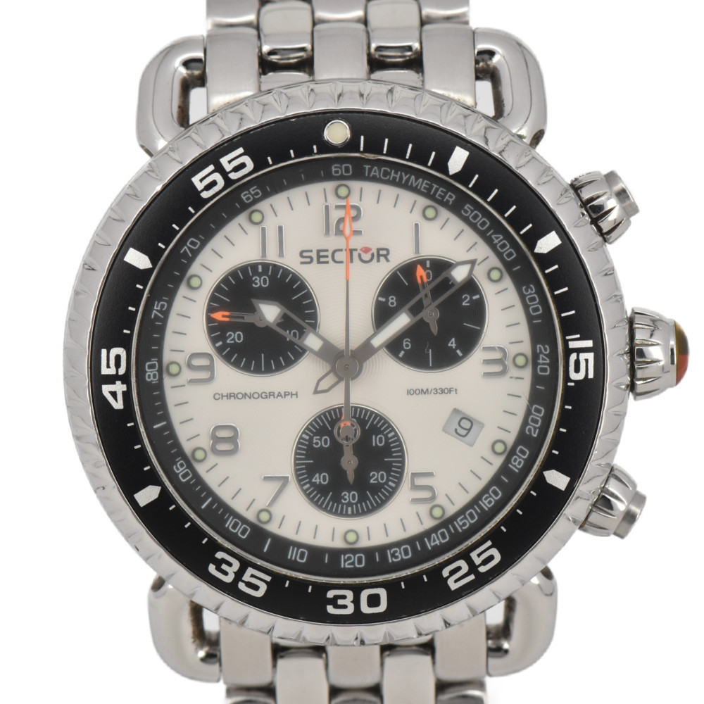 SECTOR セクターの”290シリーズ クロノグラフ クォーツ”メンズ腕時計/動作品/1円～ #C0171｜さ行
