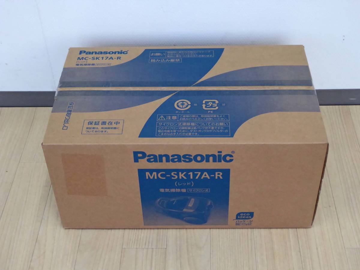 Panasonic パナソニック サイクロン式 電気掃除機 MC-SK17A-R レッド(パナソニック、ナショナル)｜売買されたオークション ...