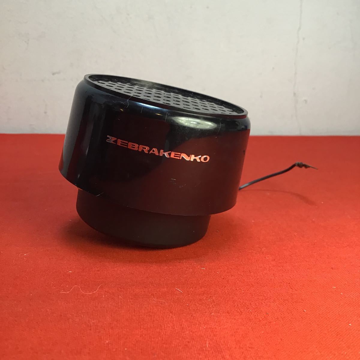 ZEBRAKENKO ゼブラケンコー自転車 ゼブラ 自転車 デコチャリ 昭和レトロ 当時物 スピーカー クラクション ホーン Z19 ...