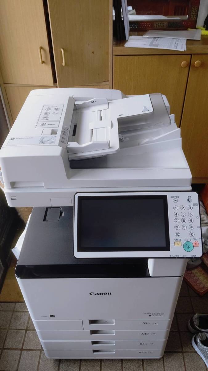 カウンター少 Canon/キャノン iR-ADV C3520F デジタルカラー複合機 imageRUNNER/ADVANCE DADF-AV1 ...