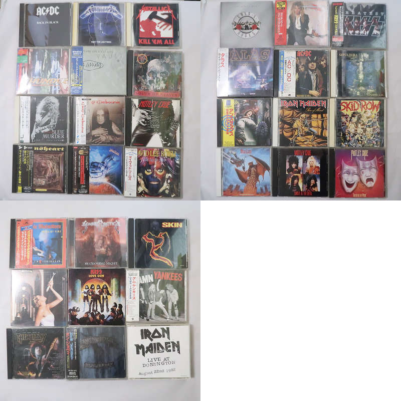 Q04812 帯付 輸入含 HR/HM ハードロック ヘヴィーメタル CD枚450枚以上5箱セットMETALLICA AC/DC KISS他(一般)｜売買されたオークション情報、yahooの ...