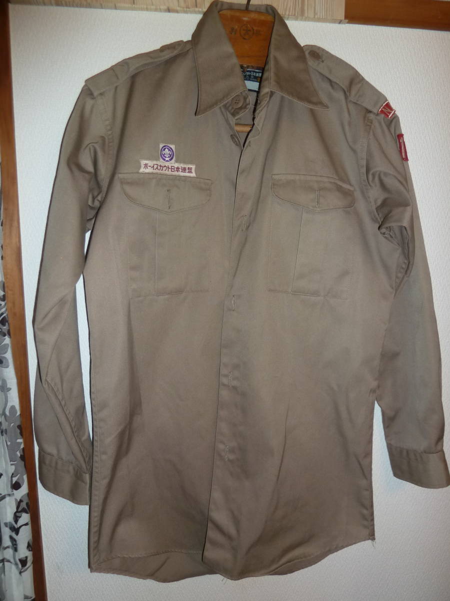ボーイスカウト日本連盟 需品部 昭和57年 奈良 長袖シャツ ワッペン/ピンバッジ 昭和レトロ 洋服 アンティーク Crown(その他)｜売買 ...