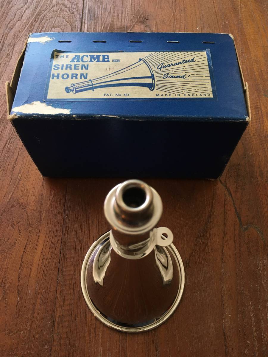 ヴィンテージ ACME SIREN HORN サイレン ホーン No451 MADE IN ENGLAND vintage(その他)｜売買され ...