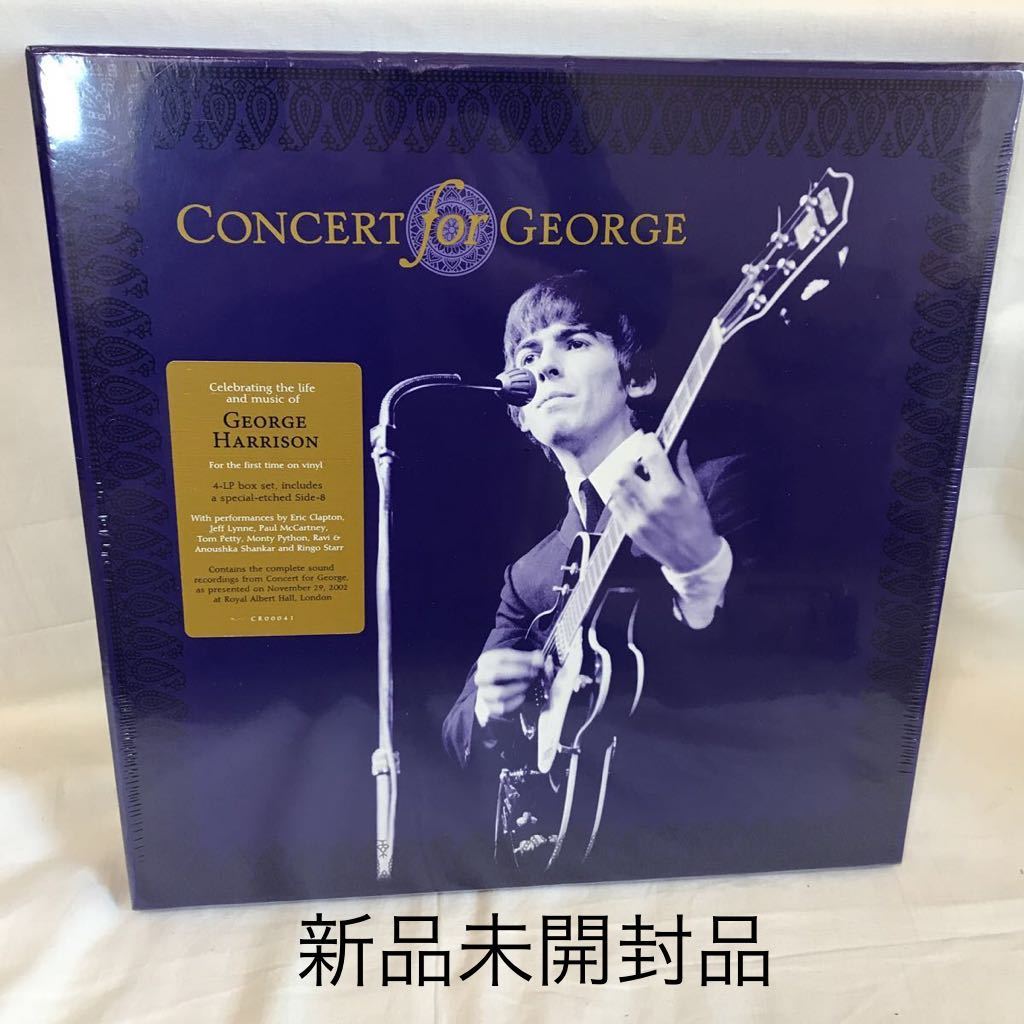 ジョージハリソン CONCERT FOR GEORGE ROYAL ALBERT HALL LONDON; 11-29-2002 4LP ...
