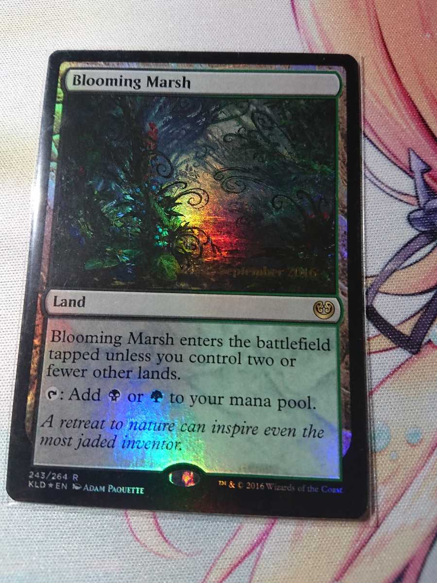 MTG プロモ FOIL 英 花盛りの湿地/Blooming Marsh 土地R KLD 全ての商品同梱可能(土地)｜売買されたオークション ...