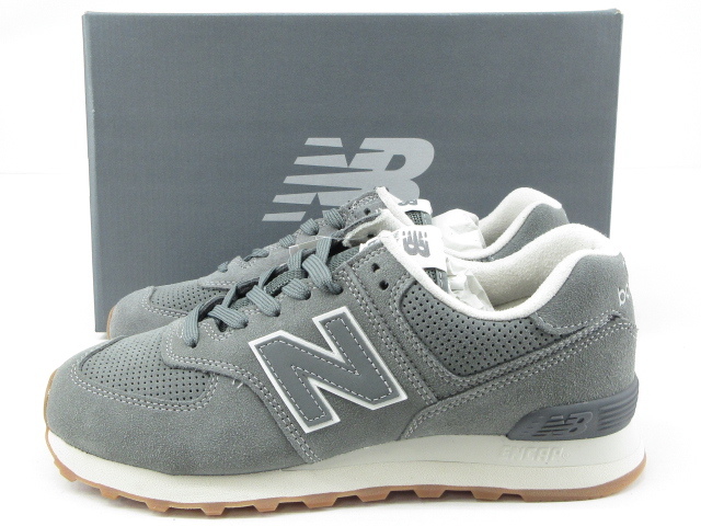 n10410-ap New Balance“ニューバランス” ML574ESJ スニーカー 26.0cm タグ付き グレー 150 ...