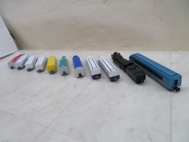 11台セット TOMICA No.123 鉄道模型 新幹線 Shinkansen series E6 700 N700 N700A E7 E2 蒸気機関車 D51 トミカ トレーン ...