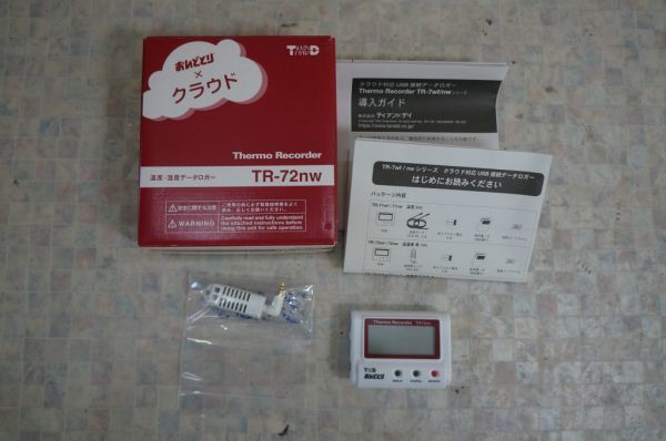 T&D Thermo Recorder おんどとり TR-72NW 温湿度データロガー 2528260(環境測定器)｜売買されたオークション ...