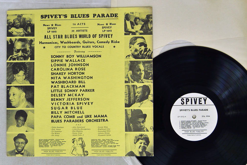 米 SMOKEY HOGG / ROOSEVELT SYKES / WILLIE DIXON/VICTORIA SPIVEY PRESENTS ...
